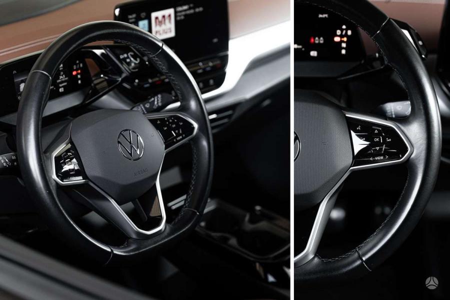 Black Volkswagen ID.4 2022 in Vilnius, with an engine capacity of 0.00 L and mileage of 134 thousand km for 25900 €, photo 21 on AUTOMOTO.COM.LV