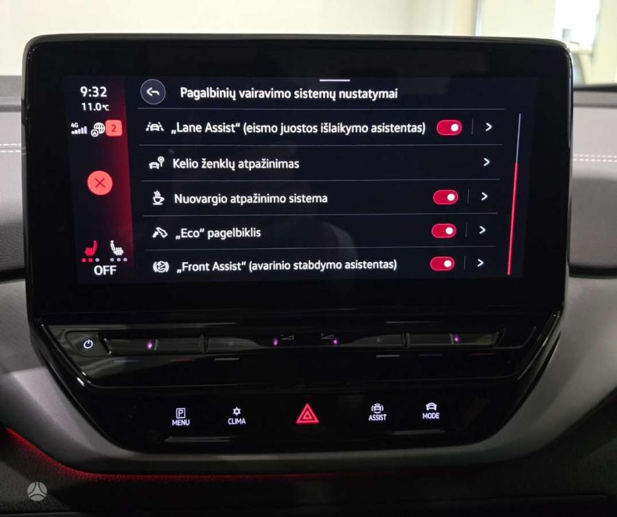 Черный Фольксваген ID.4 2023 в Шяуляй, объемом двигателя 0.00 л и пробегом 58 тыс. км за 29900 €, фото 28 на AUTOMOTO.COM.LV