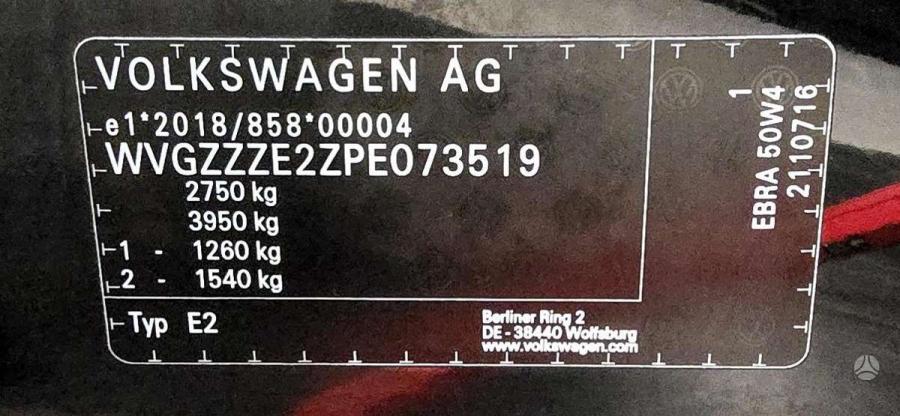Черный Фольксваген ID.4 2023 в Шяуляй, объемом двигателя 0.00 л и пробегом 58 тыс. км за 29900 €, фото 38 на AUTOMOTO.COM.LV