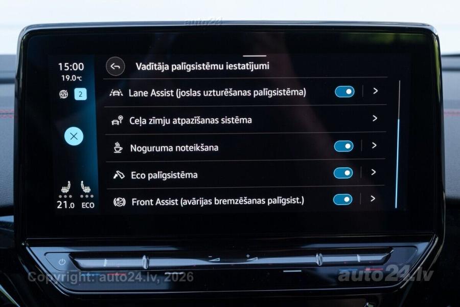 Melns Volkswagen ID.4 2023 Rīga, ar dzinēja tilpumu 0.00 L un nobraukumu 99 tūkst. km par 34792 €, foto 13 vietnē AUTOMOTO.COM.LV