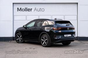 Black Volkswagen ID.4 2023 in Riga, with an engine capacity of 0.00 L and mileage of 72 thousand km for 34792 €, photo 5 on AUTOMOTO.COM.LV