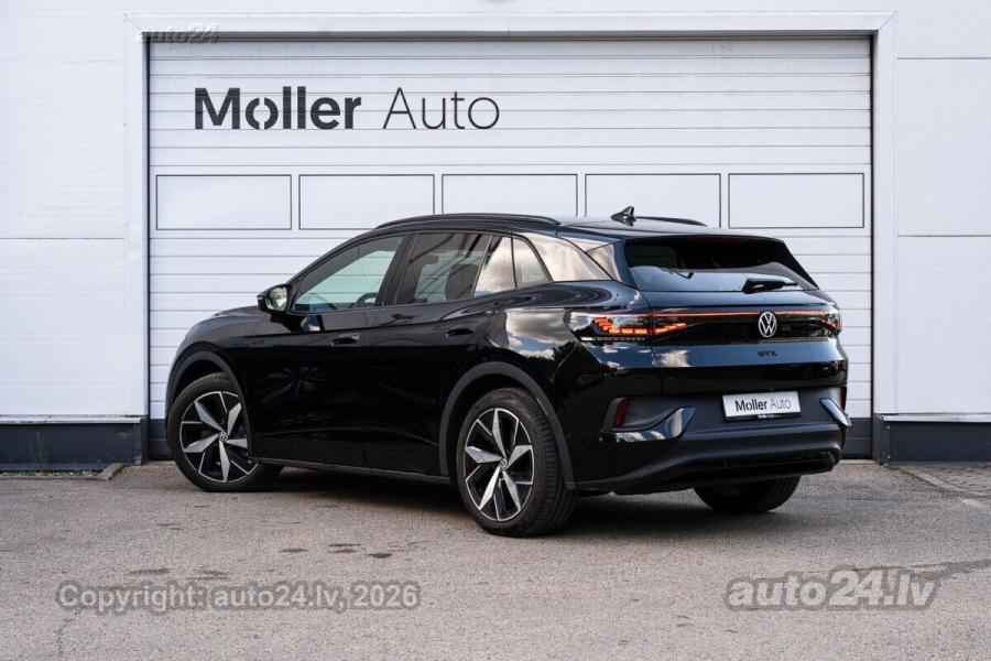 Black Volkswagen ID.4 2023 in Riga, with an engine capacity of 0.00 L and mileage of 72 thousand km for 34792 €, photo 5 on AUTOMOTO.COM.LV
