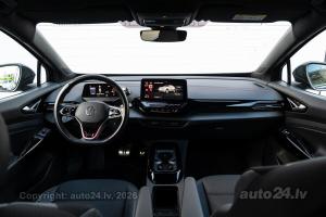 Black Volkswagen ID.4 2023 in Riga, with an engine capacity of 0.00 L and mileage of 72 thousand km for 34792 €, photo 9 on AUTOMOTO.COM.LV