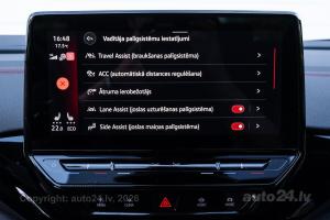 Black Volkswagen ID.4 2023 in Riga, with an engine capacity of 0.00 L and mileage of 72 thousand km for 34792 €, photo 12 on AUTOMOTO.COM.LV