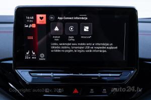 Black Volkswagen ID.4 2023 in Riga, with an engine capacity of 0.00 L and mileage of 72 thousand km for 34792 €, photo 15 on AUTOMOTO.COM.LV
