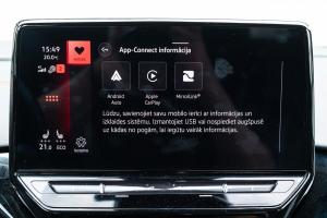 Black Volkswagen ID.4 2023 in Jelgava, with an engine capacity of 0.00 L and mileage of 91 thousand km for 33950 €, photo 17 on AUTOMOTO.COM.LV