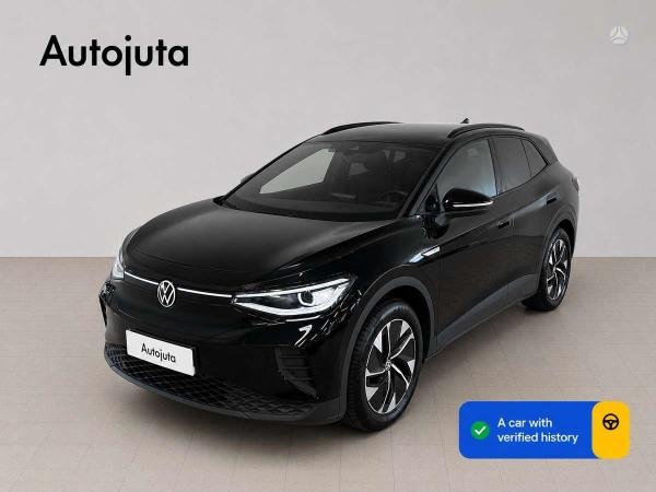 Melns Volkswagen ID.4 2023 Kauņa, ar dzinēja tilpumu 0.00 L un nobraukumu 56 tūkst. km par 34900 €, foto 1 vietnē AUTOMOTO.COM.LV