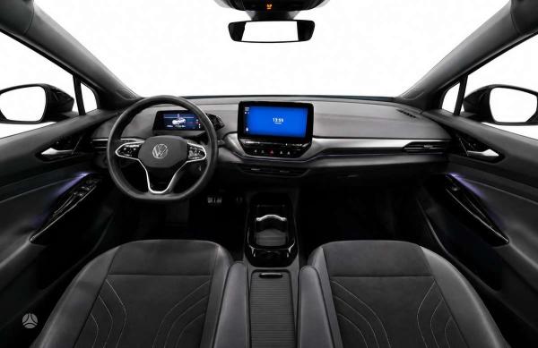 Melns Volkswagen ID.4 2023 Kauņa, ar dzinēja tilpumu 0.00 L un nobraukumu 56 tūkst. km par 34900 €, foto 6 vietnē AUTOMOTO.COM.LV