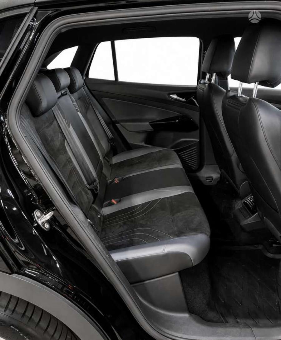 Melns Volkswagen ID.4 2023 Kauņa, ar dzinēja tilpumu 0.00 L un nobraukumu 56 tūkst. km par 34900 €, foto 7 vietnē AUTOMOTO.COM.LV