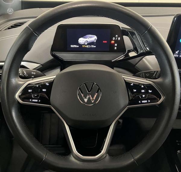 Melns Volkswagen ID.4 2023 Kauņa, ar dzinēja tilpumu 0.00 L un nobraukumu 56 tūkst. km par 34900 €, foto 9 vietnē AUTOMOTO.COM.LV
