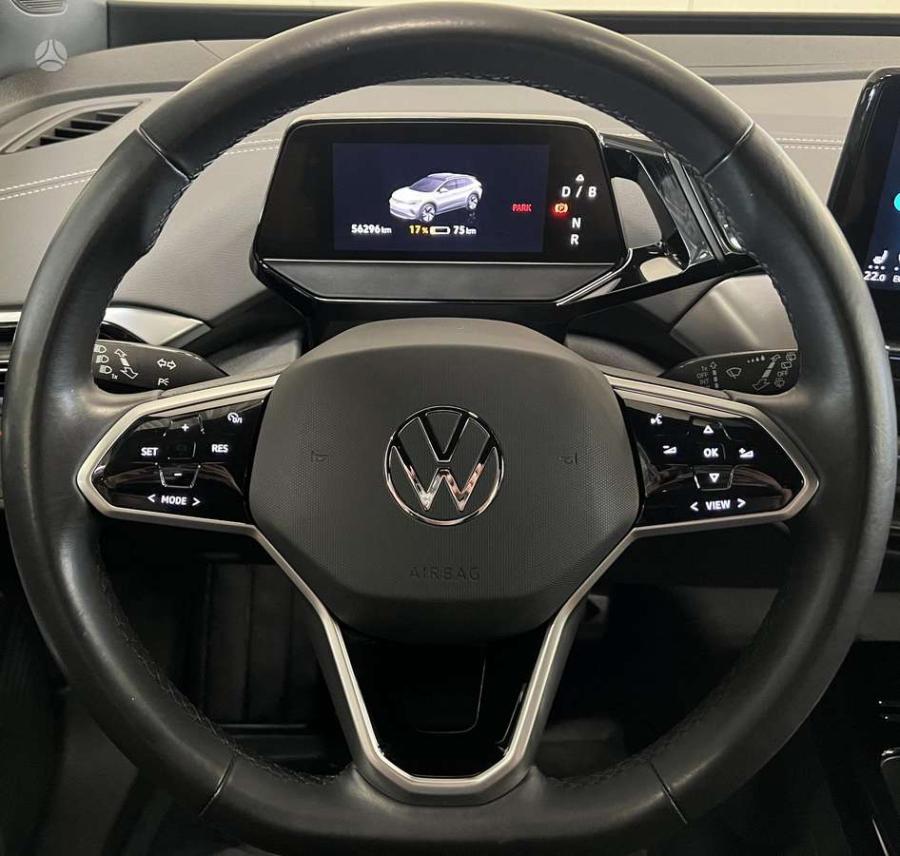 Melns Volkswagen ID.4 2023 Kauņa, ar dzinēja tilpumu 0.00 L un nobraukumu 56 tūkst. km par 34900 €, foto 9 vietnē AUTOMOTO.COM.LV