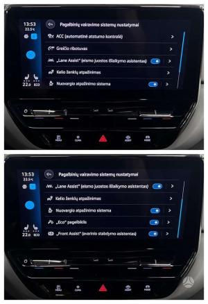 Melns Volkswagen ID.4 2023 Kauņa, ar dzinēja tilpumu 0.00 L un nobraukumu 56 tūkst. km par 34900 €, foto 13 vietnē AUTOMOTO.COM.LV