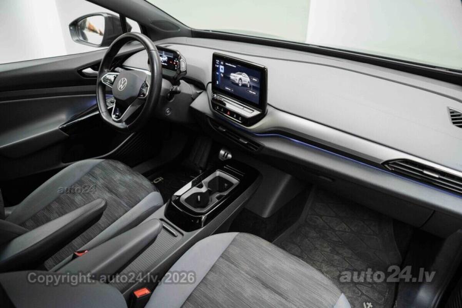 Black Volkswagen ID.4 2022 in Tallinn, with an engine capacity of 0.00 L and mileage of 44 thousand km for 34050 €, photo 13 on AUTOMOTO.COM.LV