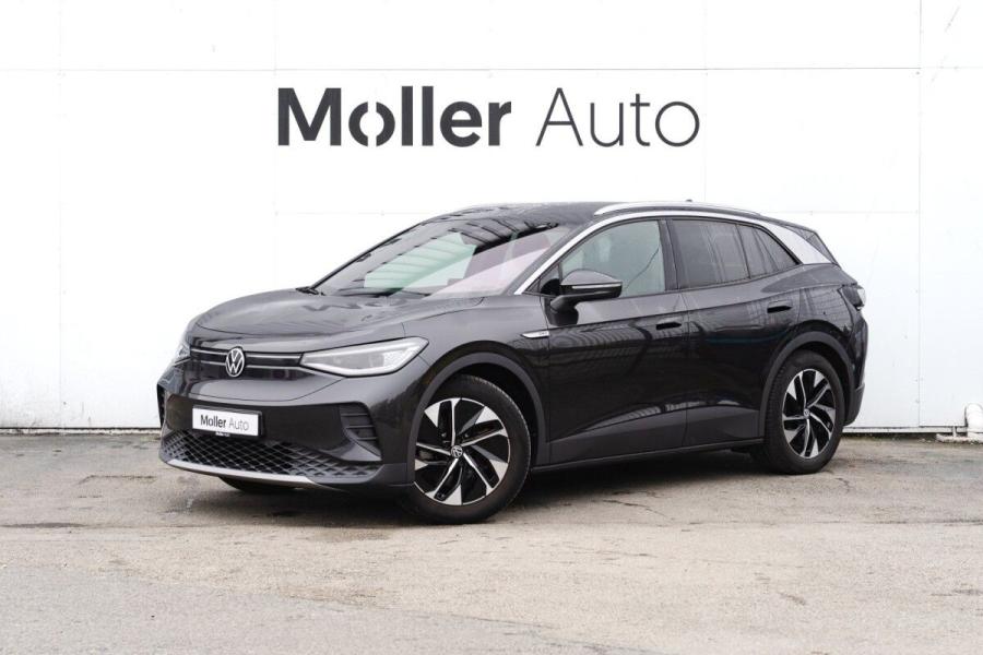Melns Volkswagen ID.4 2022 Rīga, ar dzinēja tilpumu 0.10 L un nobraukumu 63 tūkst. km par 32800 €, foto 1 vietnē AUTOMOTO.COM.LV