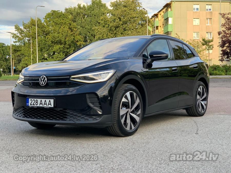 Melns Volkswagen ID.4 2022 Tallina, ar dzinēja tilpumu 0.00 L un nobraukumu 164 tūkst. km par 25500 €, foto 1 vietnē AUTOMOTO.COM.LV