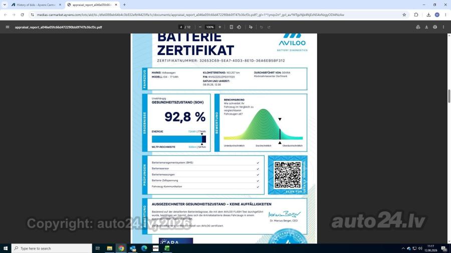 Melns Volkswagen ID.4 2022 Tallina, ar dzinēja tilpumu 0.00 L un nobraukumu 164 tūkst. km par 25500 €, foto 31 vietnē AUTOMOTO.COM.LV