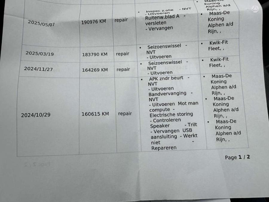 Синий Фольксваген ID.4 2020 в Каунас, объемом двигателя 0.00 л и пробегом 193 тыс. км за 15900 €, фото 14 на AUTOMOTO.COM.LV
