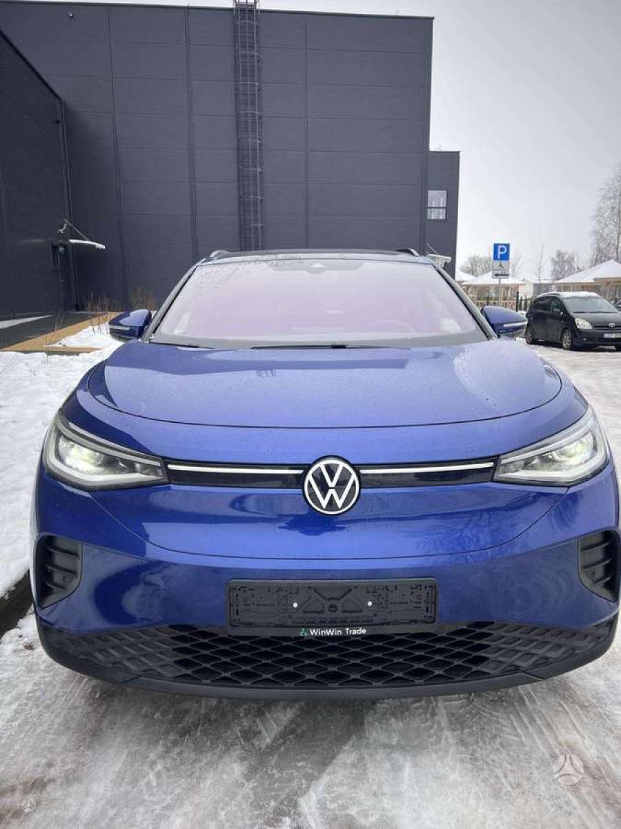 Blue Volkswagen ID.4 2021 in Vilnius, with an engine capacity of 0.00 L and mileage of 155 thousand km for 20400 €, photo 2 on AUTOMOTO.COM.LV