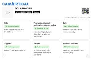 Blue Volkswagen ID.4 2021 in Vilnius, with an engine capacity of 0.00 L and mileage of 155 thousand km for 20400 €, photo 39 on AUTOMOTO.COM.LV