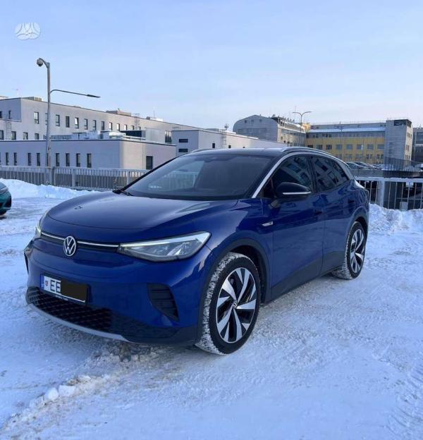Zils Volkswagen ID.4 2021 Viļņa, ar dzinēja tilpumu 0.00 L un nobraukumu 136 tūkst. km par 22200 €, foto 1 vietnē AUTOMOTO.COM.LV