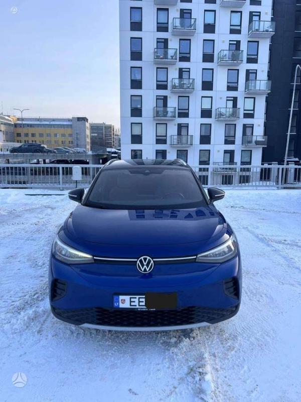 Zils Volkswagen ID.4 2021 Viļņa, ar dzinēja tilpumu 0.00 L un nobraukumu 136 tūkst. km par 22200 €, foto 2 vietnē AUTOMOTO.COM.LV