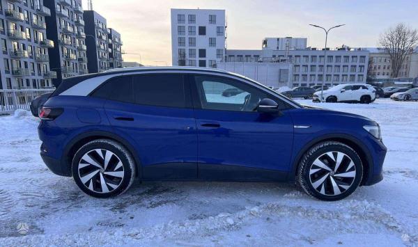 Zils Volkswagen ID.4 2021 Viļņa, ar dzinēja tilpumu 0.00 L un nobraukumu 136 tūkst. km par 22200 €, foto 4 vietnē AUTOMOTO.COM.LV