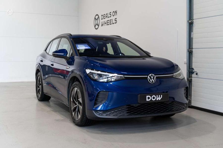 Zils Volkswagen ID.4 2021 Viļņa, ar dzinēja tilpumu 0.00 L un nobraukumu 61 tūkst. km par 24900 €, foto 1 vietnē AUTOMOTO.COM.LV