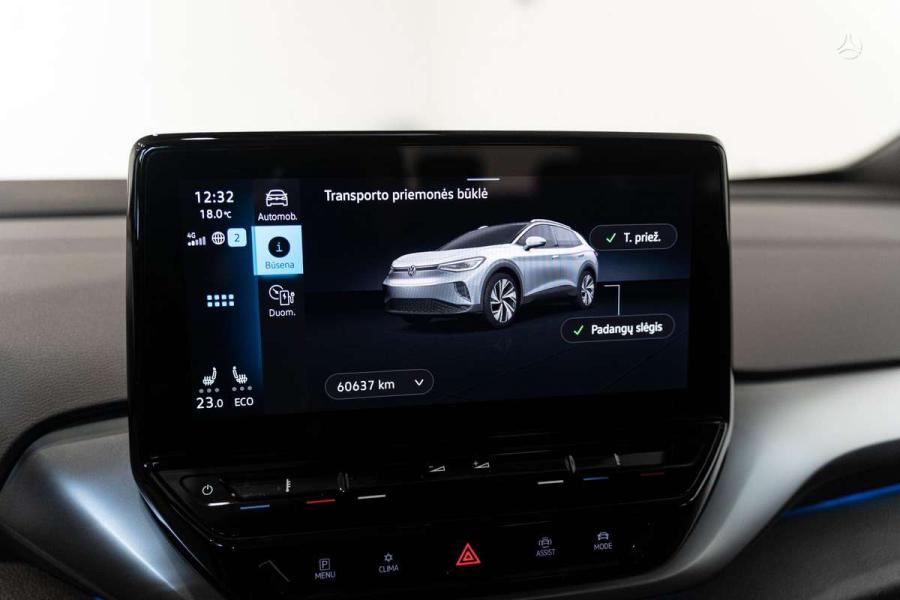 Zils Volkswagen ID.4 2021 Viļņa, ar dzinēja tilpumu 0.00 L un nobraukumu 61 tūkst. km par 24900 €, foto 29 vietnē AUTOMOTO.COM.LV