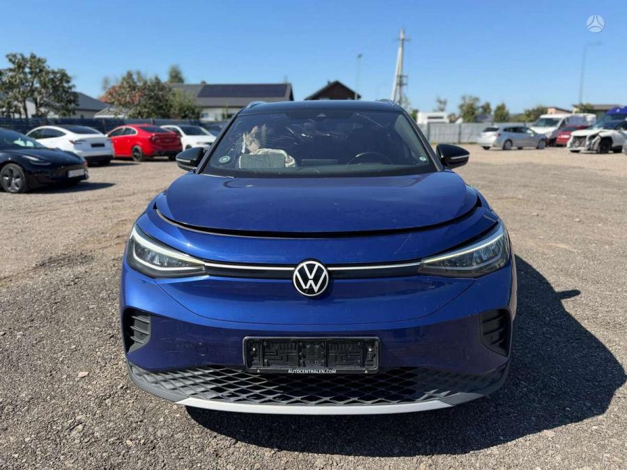 Zils Volkswagen ID.4 2021 Kauņa, ar dzinēja tilpumu 0.00 L un nobraukumu 220 tūkst. km par 12850 €, foto 4 vietnē AUTOMOTO.COM.LV