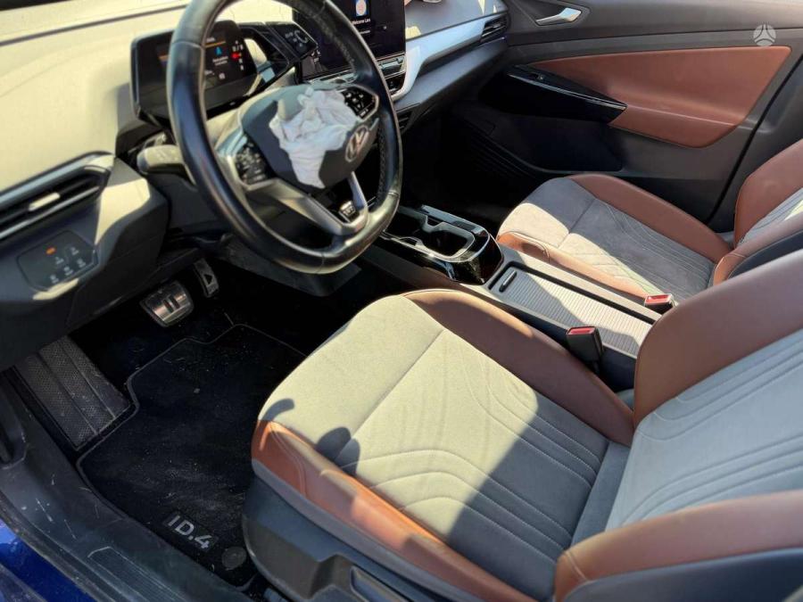 Zils Volkswagen ID.4 2021 Kauņa, ar dzinēja tilpumu 0.00 L un nobraukumu 220 tūkst. km par 12850 €, foto 13 vietnē AUTOMOTO.COM.LV