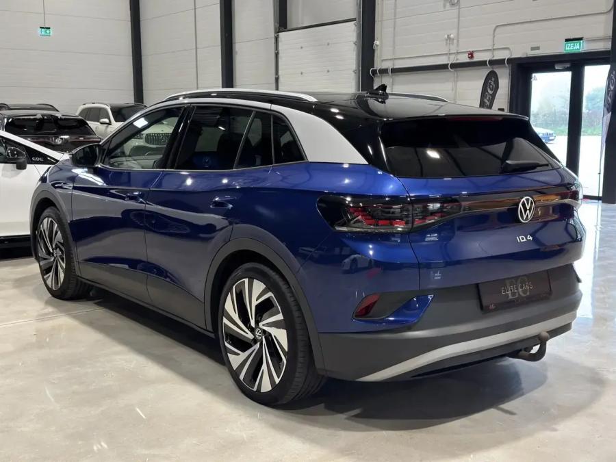 Blue Volkswagen ID.4 2021 in Marupe, with an engine capacity of 0.00 L and mileage of 107 thousand km for 27990 €, photo 3 on AUTOMOTO.COM.LV