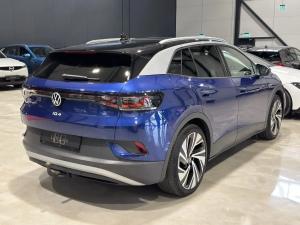 Blue Volkswagen ID.4 2021 in Marupe, with an engine capacity of 0.00 L and mileage of 107 thousand km for 27990 €, photo 5 on AUTOMOTO.COM.LV