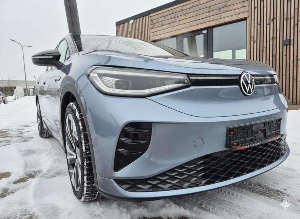 Zils Volkswagen ID.4 2022 Viļņa, ar dzinēja tilpumu 0.00 L un nobraukumu 113 tūkst. km par 25800 €, foto 1 vietnē AUTOMOTO.COM.LV