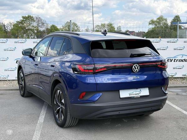 Blue Volkswagen ID.4 2022 in Vilnius, with an engine capacity of 0.00 L and mileage of 141 thousand km for 25500 €, photo 4 on AUTOMOTO.COM.LV