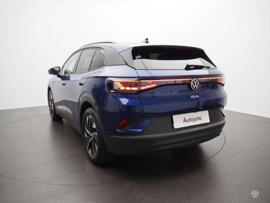 Blue Volkswagen ID.4 2022 in Vilnius, with an engine capacity of 0.00 L and mileage of 52 thousand km for 27200 €, photo 7 on AUTOMOTO.COM.LV