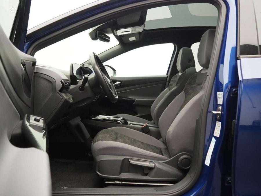 Blue Volkswagen ID.4 2022 in Vilnius, with an engine capacity of 0.00 L and mileage of 52 thousand km for 27200 €, photo 9 on AUTOMOTO.COM.LV