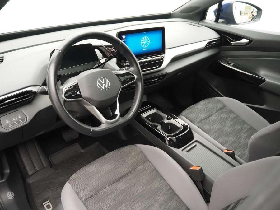 Blue Volkswagen ID.4 2022 in Vilnius, with an engine capacity of 0.00 L and mileage of 52 thousand km for 27200 €, photo 24 on AUTOMOTO.COM.LV