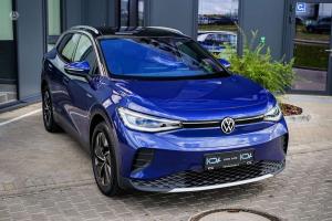Blue Volkswagen ID.4 2021 in Kaunas, with an engine capacity of 0.00 L and mileage of 71 thousand km for 23950 €, photo 3 on AUTOMOTO.COM.LV
