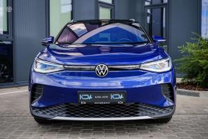 Blue Volkswagen ID.4 2021 in Kaunas, with an engine capacity of 0.00 L and mileage of 71 thousand km for 23950 €, photo 4 on AUTOMOTO.COM.LV