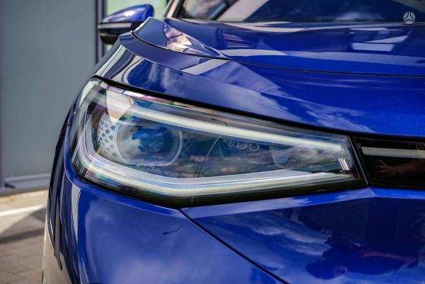 Blue Volkswagen ID.4 2021 in Kaunas, with an engine capacity of 0.00 L and mileage of 71 thousand km for 23950 €, photo 7 on AUTOMOTO.COM.LV
