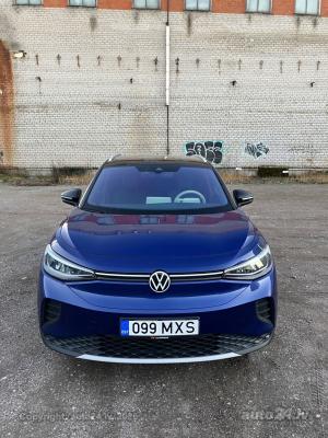 Blue Volkswagen ID.4 2020 in Tallinn, with an engine capacity of 0.00 L and mileage of 35 thousand km for 29990 €, photo 10 on AUTOMOTO.COM.LV