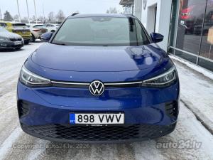 Blue Volkswagen ID.4 2021 in Viljandi, with an engine capacity of 0.00 L and mileage of 52 thousand km for 23490 €, photo 4 on AUTOMOTO.COM.LV