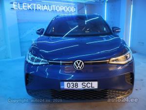 Blue Volkswagen ID.4 2022 in Tallinn, with an engine capacity of 0.00 L and mileage of 63 thousand km for 29900 €, photo 4 on AUTOMOTO.COM.LV