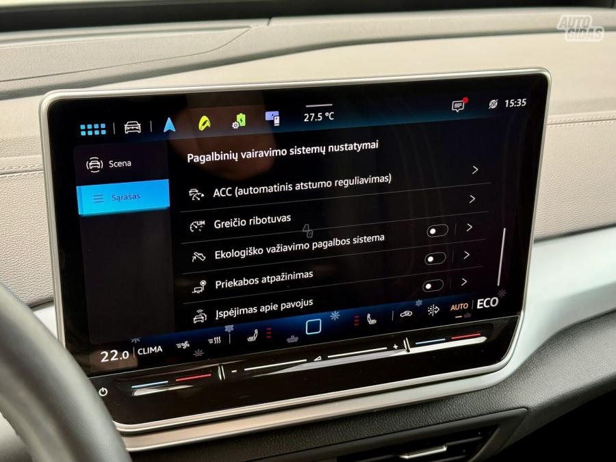 Volkswagen ID.4 2024 Vilkaviškis, ar dzinēja tilpumu 0.00 L un nobraukumu 37 tūkst. km par 30000 €, foto 14 vietnē AUTOMOTO.COM.LV