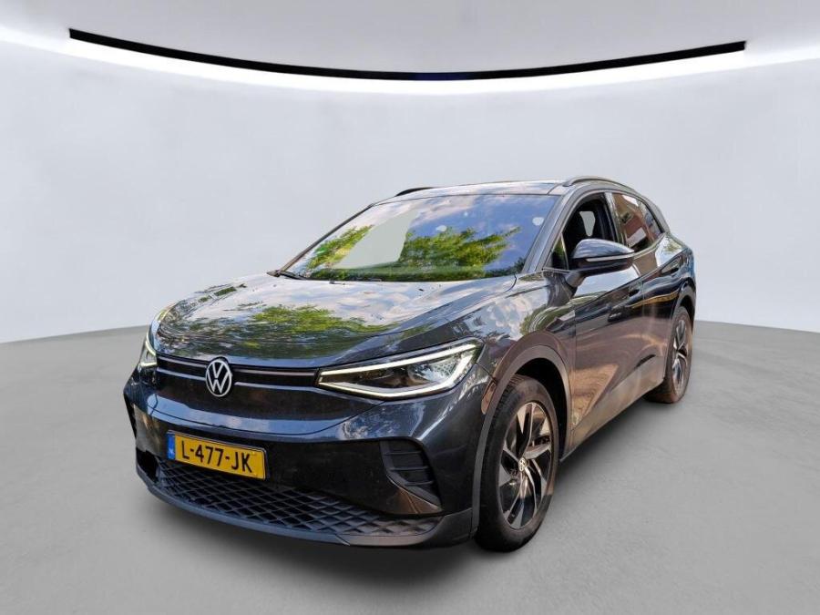Grey Volkswagen ID.4 2021 in Marupe, with an engine capacity of 0.00 L and mileage of 111 thousand km for 25990 €, photo 1 on AUTOMOTO.COM.LV