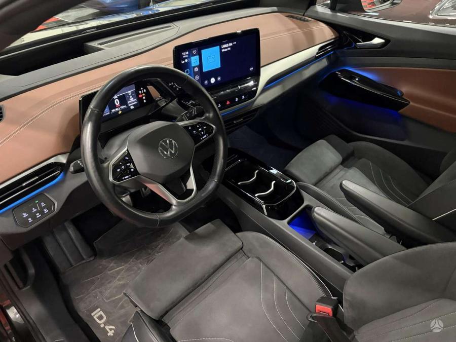 Grey Volkswagen ID.4 2021 in Vilnius, with an engine capacity of 0.00 L and mileage of 133 thousand km for 25999 €, photo 12 on AUTOMOTO.COM.LV