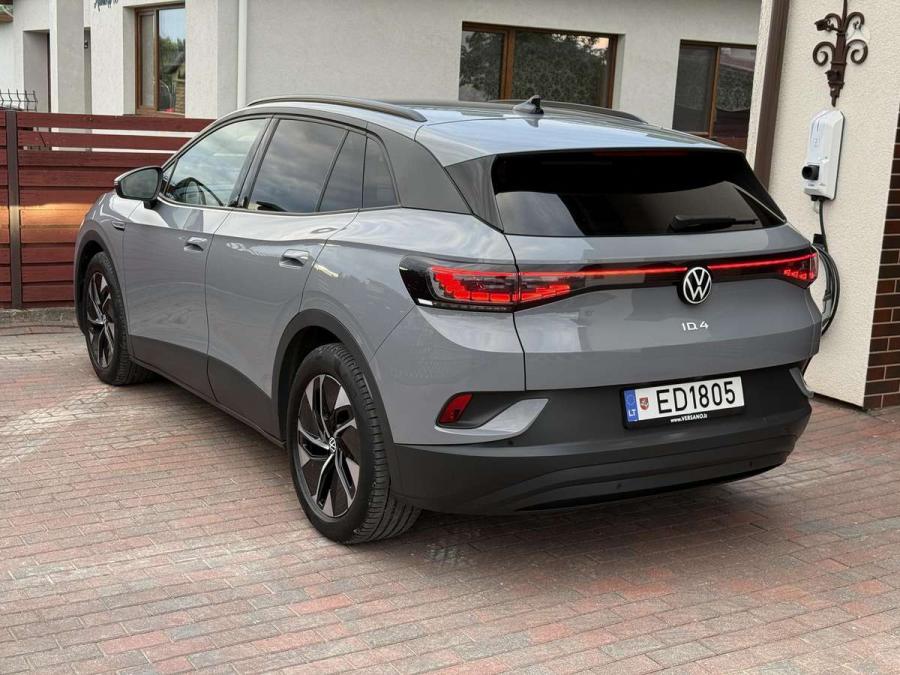 Grey Volkswagen ID.4 2021 in Siauliai, with an engine capacity of 0.00 L and mileage of 167 thousand km for 21300 €, photo 9 on AUTOMOTO.COM.LV