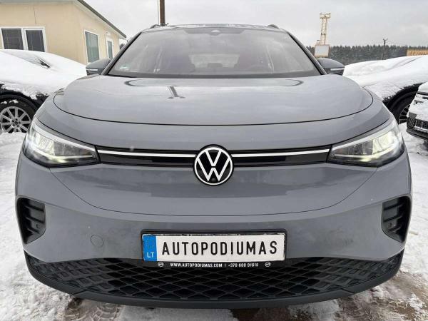 Pelēks Volkswagen ID.4 2022 Viļņa, ar dzinēja tilpumu 0.00 L un nobraukumu 109 tūkst. km par 22250 €, foto 3 vietnē AUTOMOTO.COM.LV