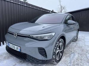 Pelēks Volkswagen ID.4 2022 Kauņa, ar dzinēja tilpumu 0.00 L un nobraukumu 24 tūkst. km par 18500 €, foto  vietnē AUTOMOTO.COM.LV