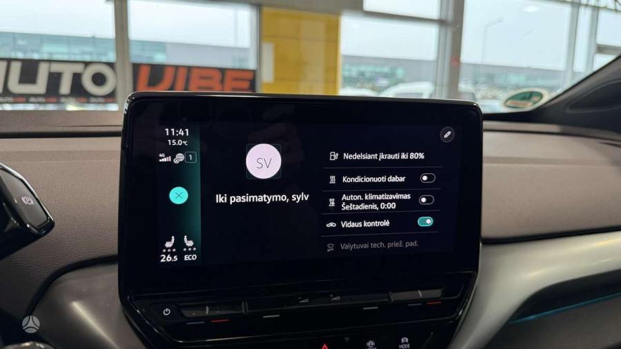 Серый Фольксваген ID.4 2022 в Вильнюс, объемом двигателя 0.00 л и пробегом 111 тыс. км за 20555 €, фото 19 на AUTOMOTO.COM.LV